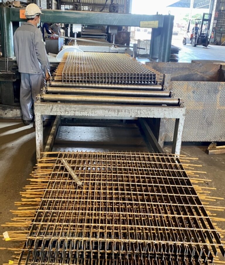Production Process - SIAM STEEL GRATINGS CO., LTD.